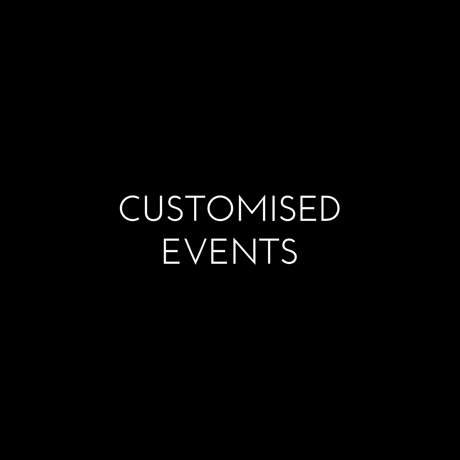 Customised Events – Custom Wonderland & Co